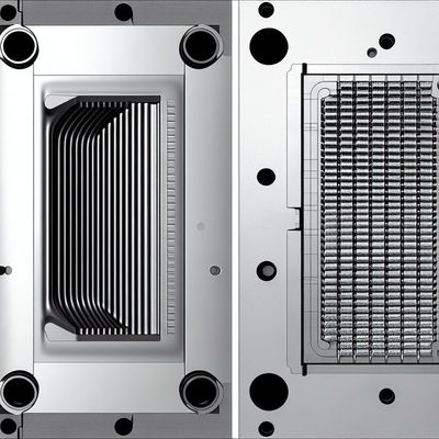 Textured Surface Finish Packaging Mold with Fan Gate Injection Mold